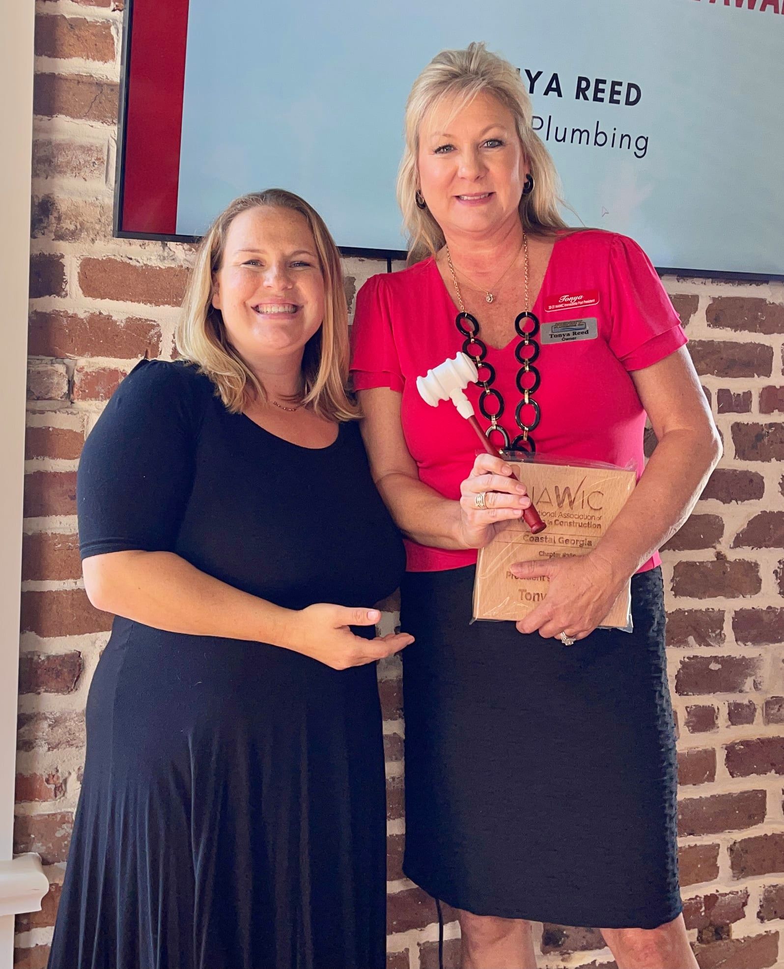 Henry Plumbing Company CFO Awarded NAWIC President’s Gavel Award